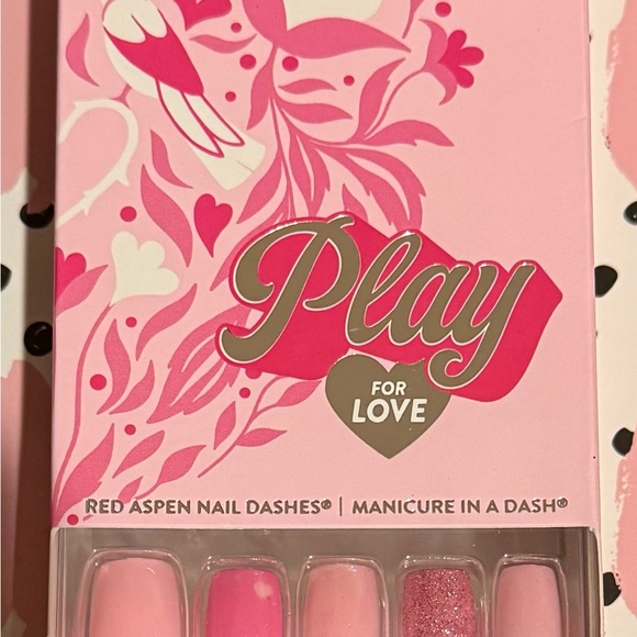 Red Aspen | Other | Red Aspen Pink Nail Dashes | Poshmark
